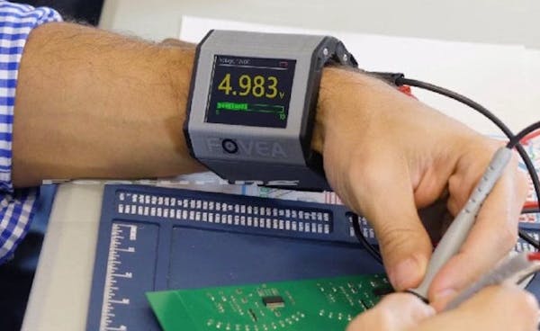 FOVEA Wrist-Mounted Multimeter and Analysis Tool - Hackster.io