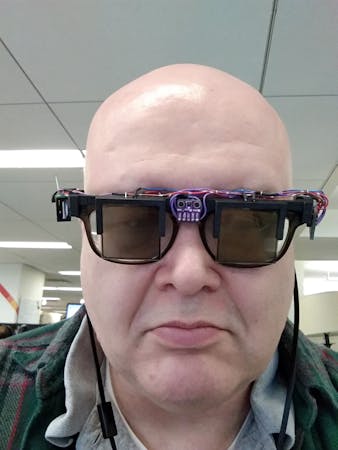 Say “Nope” to Conversations with These LCD Shutter Glasses - Hackster.io