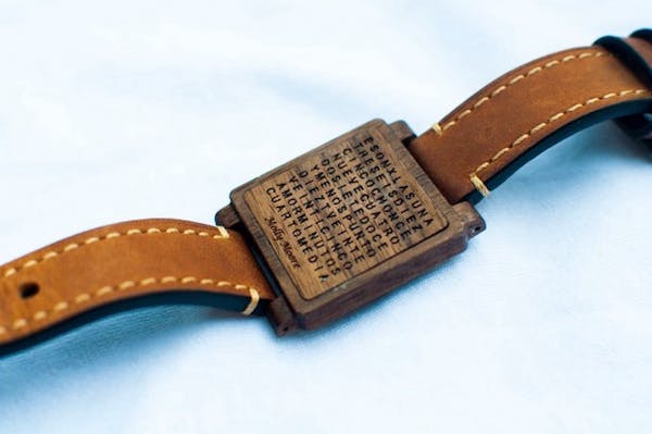 A Word Clock for the Wrist Is the Best Birthday Present - Hackster.io