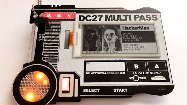 The MULTI PASS DEF CON 27 Badge Is Perfect for Trips to Fhloston ...