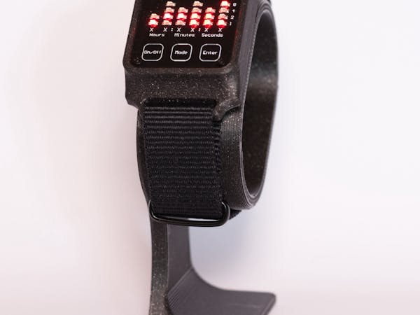 Keep The Time To Yourself With This Binary Wristwatch Hackster io keep-the-time-to-yourself-with-this-binary-wristwatch-hackster-io