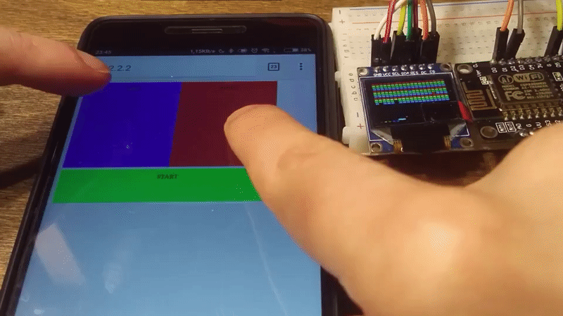 Exploring ESP8266 Web Server Control with a Game of Breakout - Hackster.io
