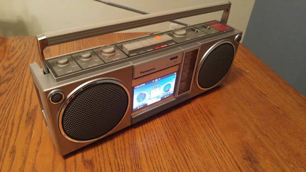 Every Boombox Should be Upgraded with a Raspberry Pi and Touchscreen ...