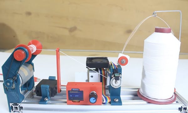 Wind Thread Automatically with This DIY Machine - Hackster.io