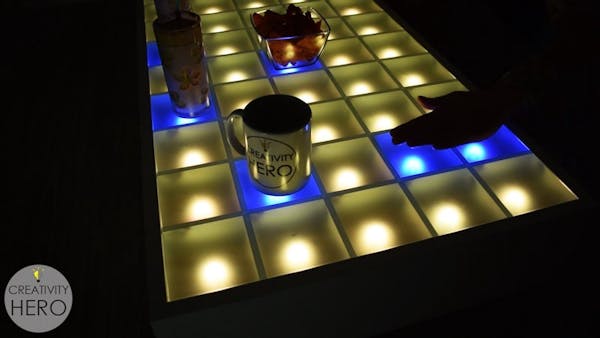 Interactive Pixelated Coffee Table - Hackster.io