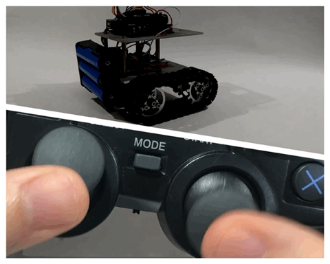 Arduino Robot With PS2 Controller (PlayStation 2 Joystick) | Trybotics