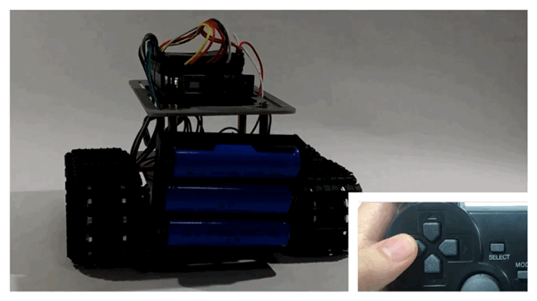 Arduino Robot With PS2 Controller (PlayStation 2 Joystick) | Trybotics