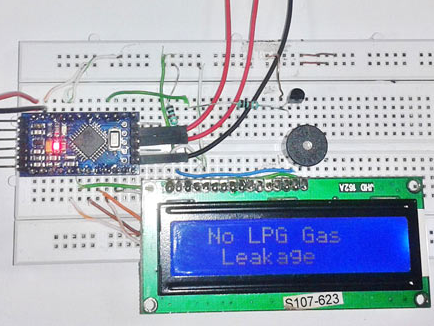 LPG Gas Leakage Detection System - Hackster.io