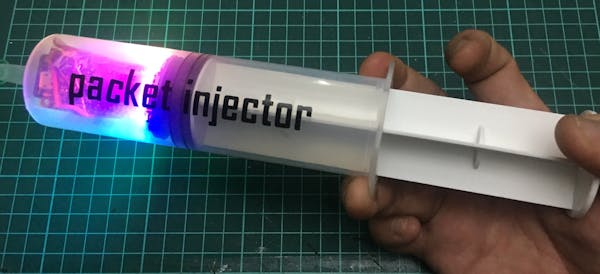 This WiFi Packet Injector Is Built Into a Literal Syringe - Hackster.io