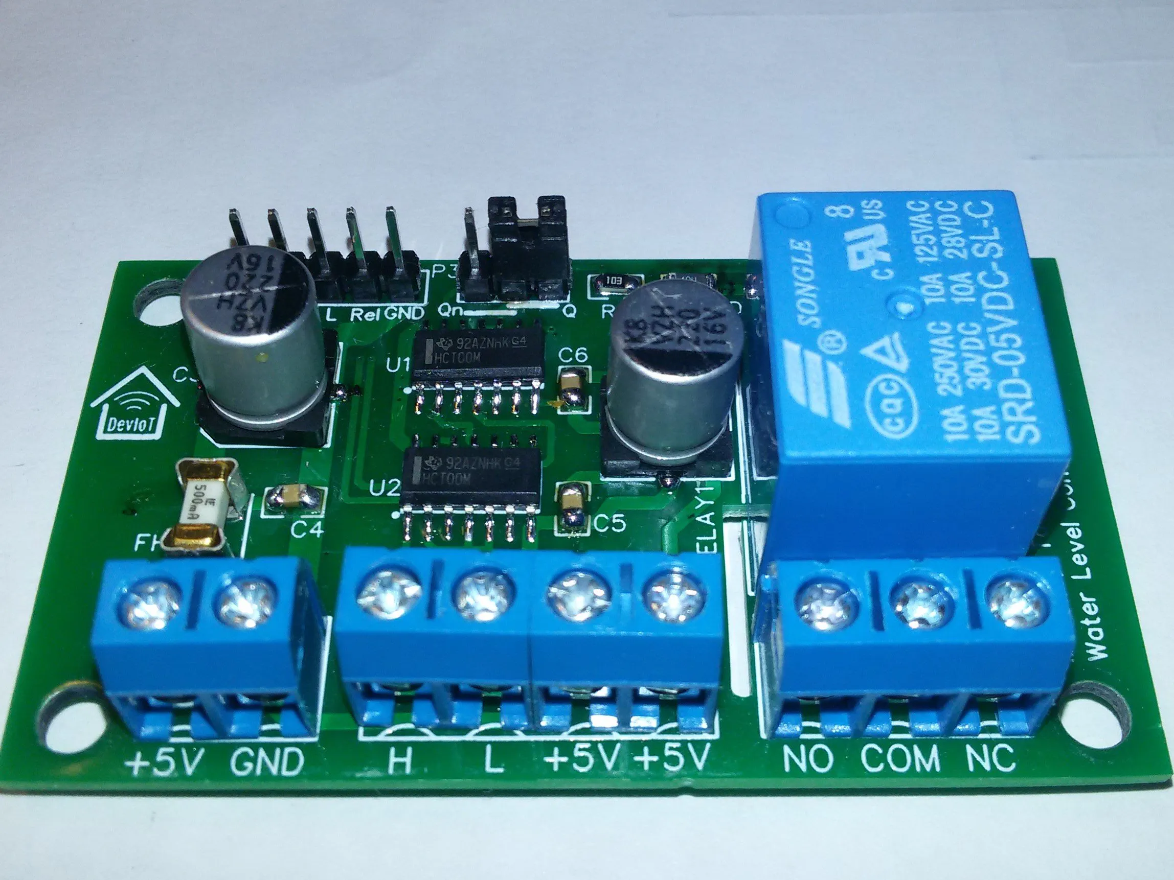 Water Level Controller Hackster Io