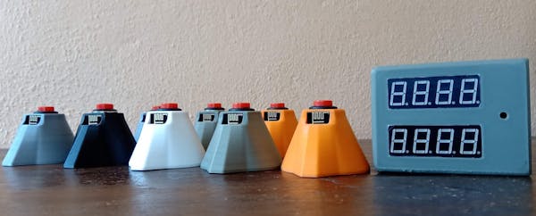 Build Your Own 3D-Printable Game Show Buzzers with Arduinos - Hackster.io