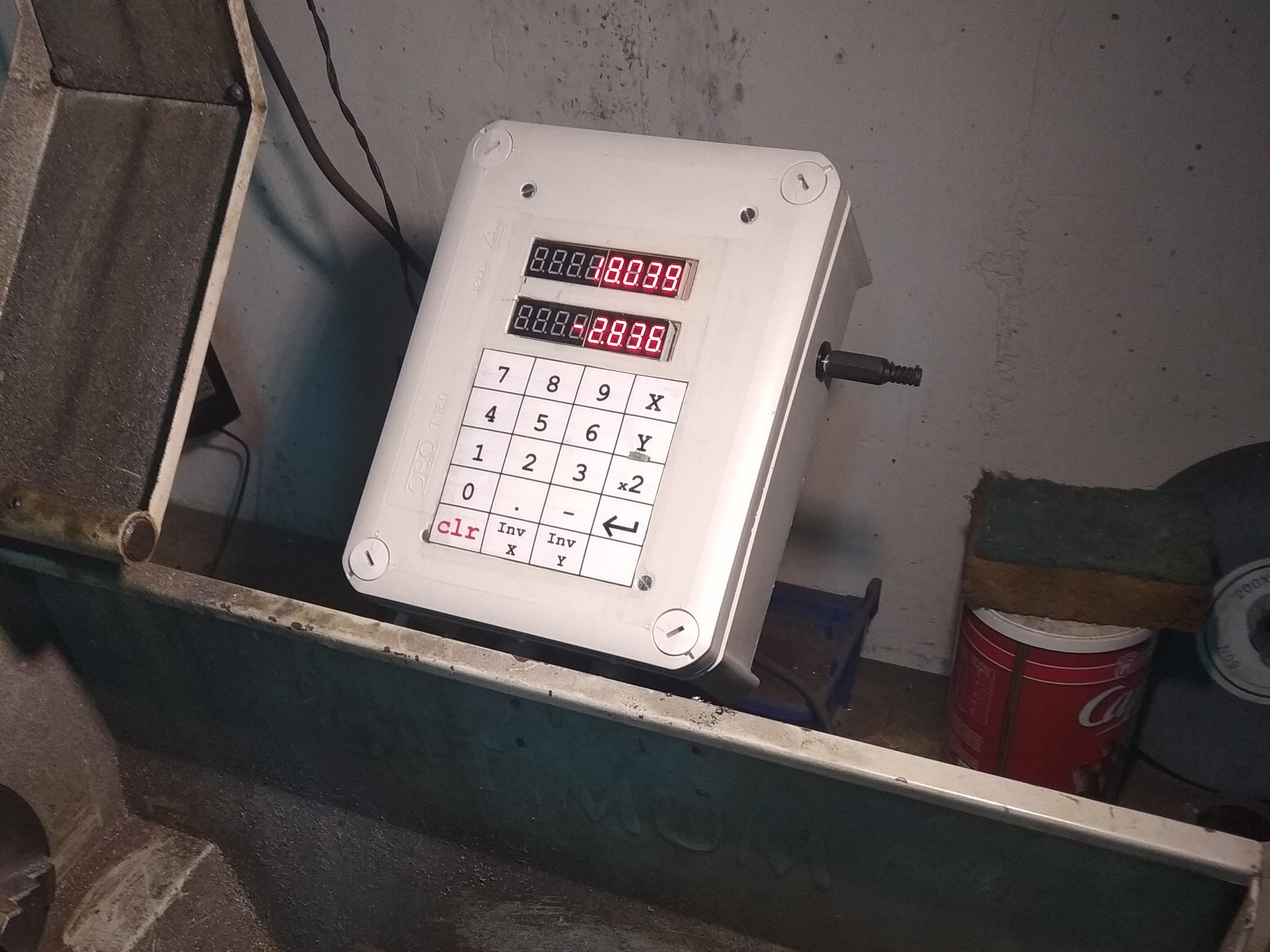 DRO for Lathe Optimum 180X300 - Hackster.io