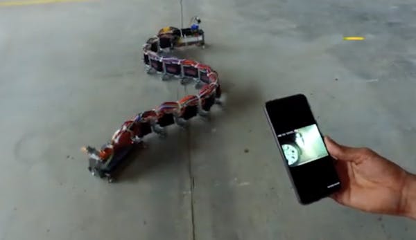 Watch This 12-Segment Servo Robot Snake Slither Like the Real Thing ...