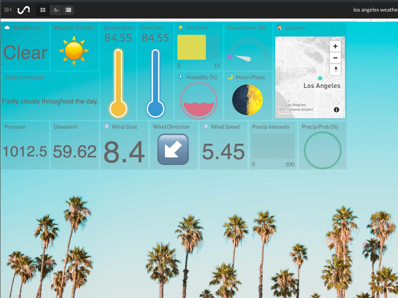 Dark Sky Api Weather Dashboard