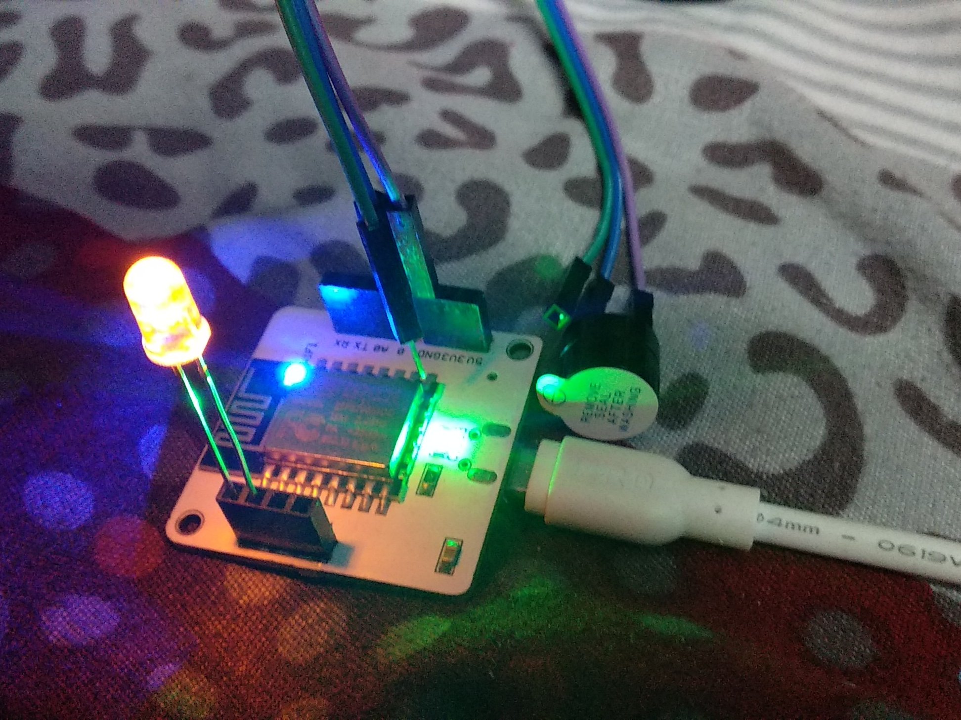 Varying LED and Buzzer Control System - Hackster.io