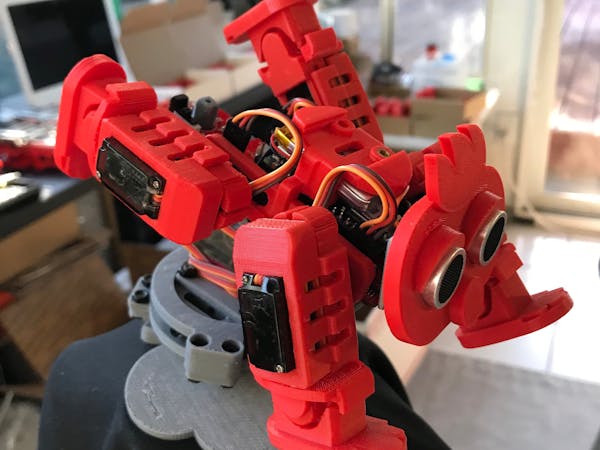 4 Legged Walking Robot 2 Arduino Project Hub