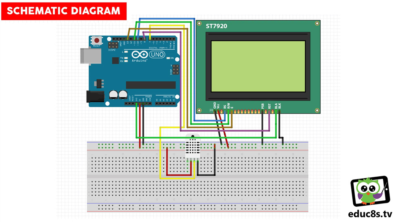 Ks0108 Arduino - 70 фото
