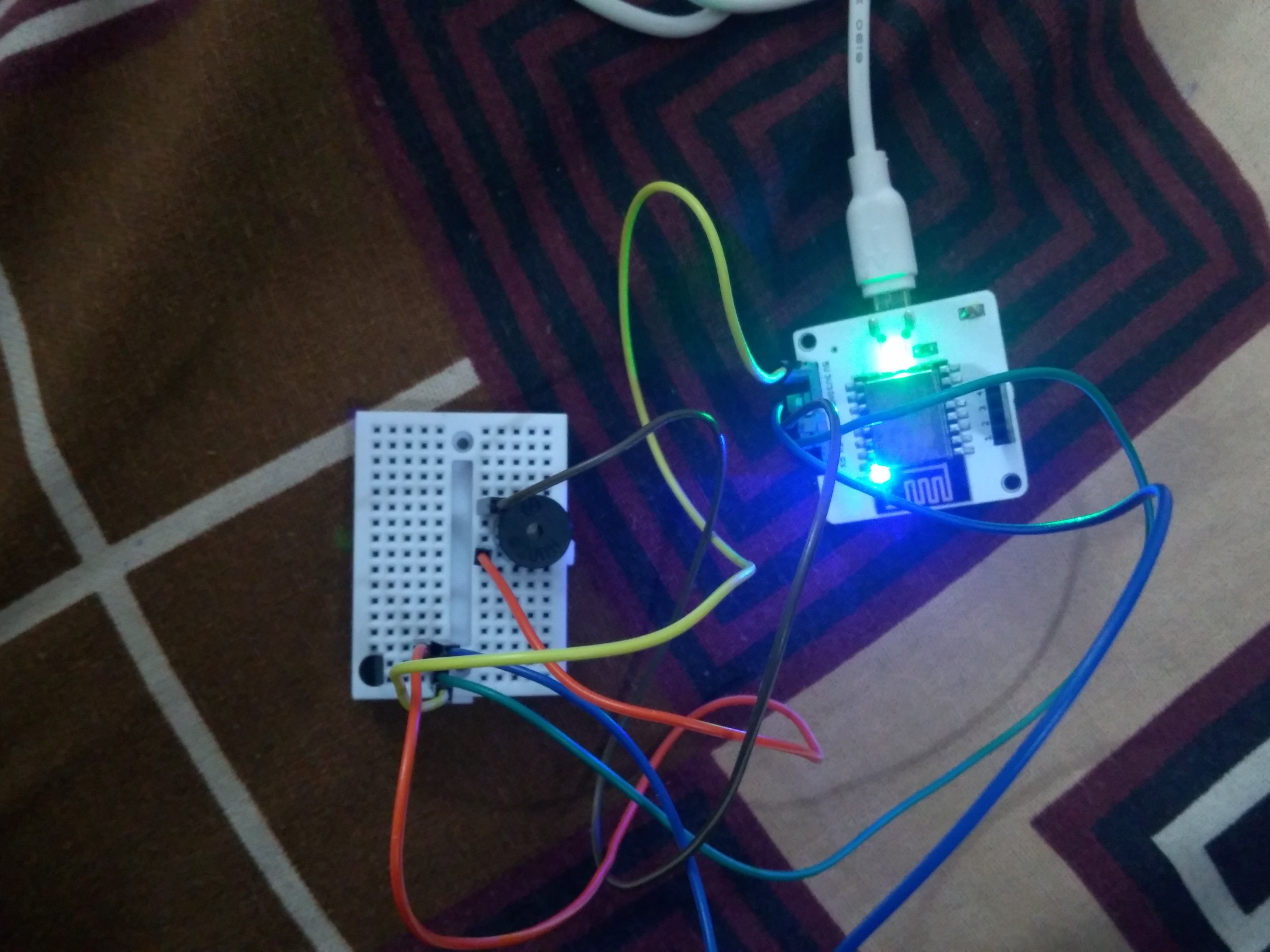 Temperature Monitoring System with Buzzer Alert for Anomaly - Hackster.io
