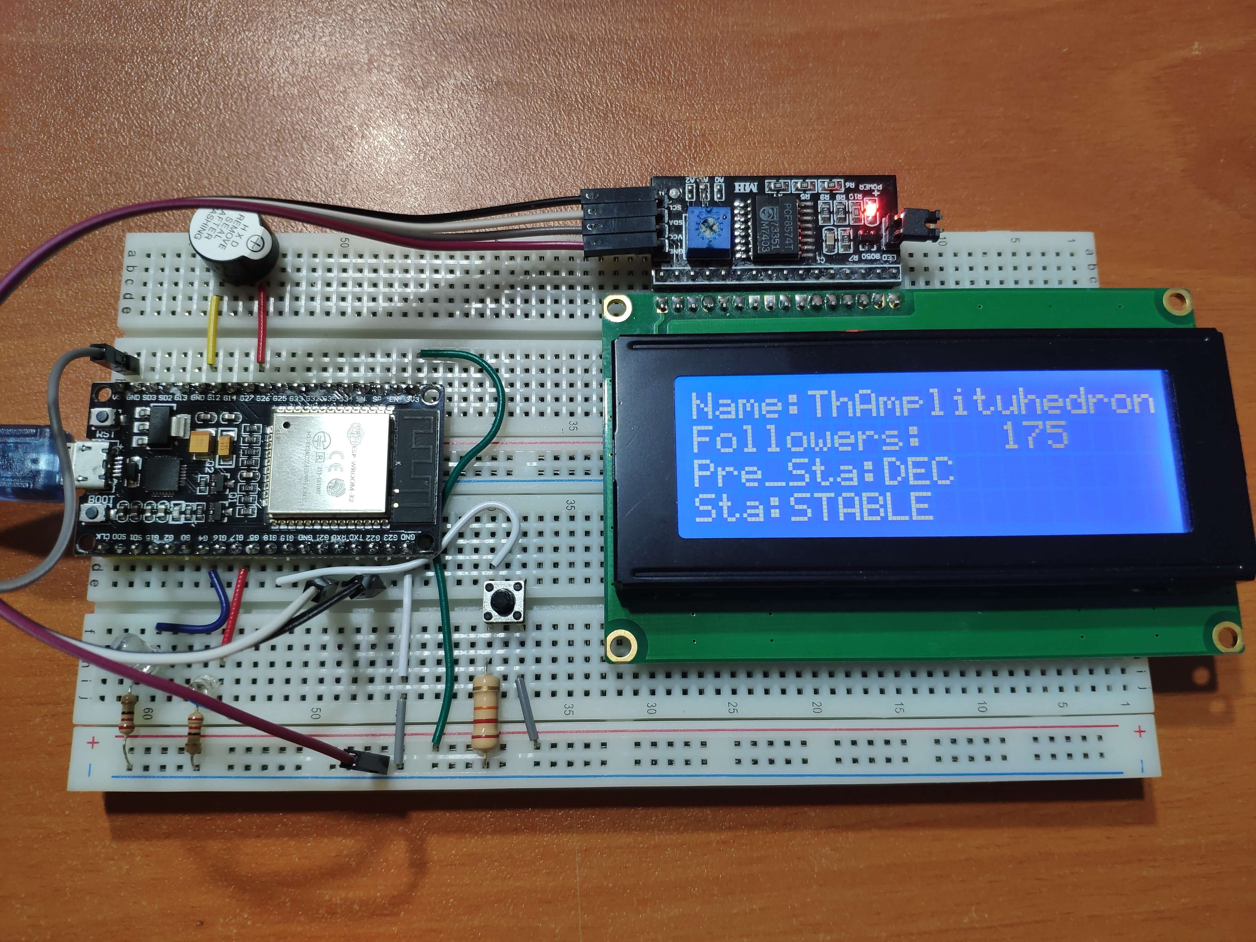 Twitter Follower Status Notifier - Hackster.io