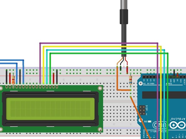 Sensor De Temperatura Con Lcd Arduino Project Hub