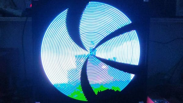 Build the Ultimate POV Display Using 144 LEDs and a Digilent Cmod S6 ...