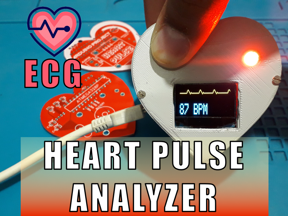 Arduino Heart Beat with ECG Display & Sound - Hackster.io