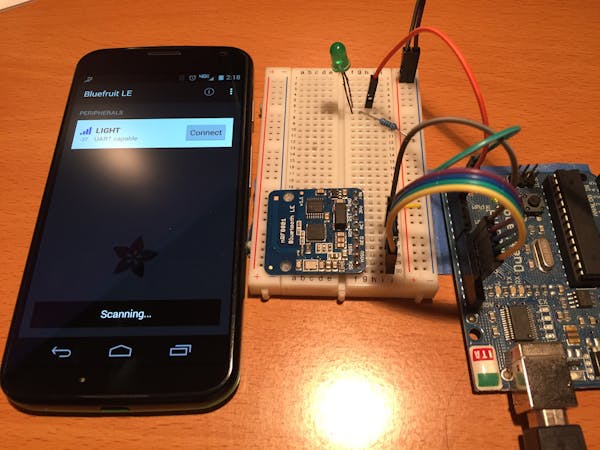 Adding Bluetooth To Your Arduino Light Sensor Arduino Project Hub 1310