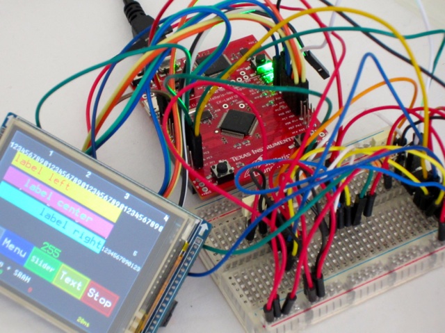 GUI Implementation with Screen, Touch and SRAM - Hackster.io