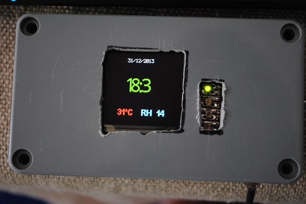 Temperature, Humidity and Time + Date on OLED - Hackster.io