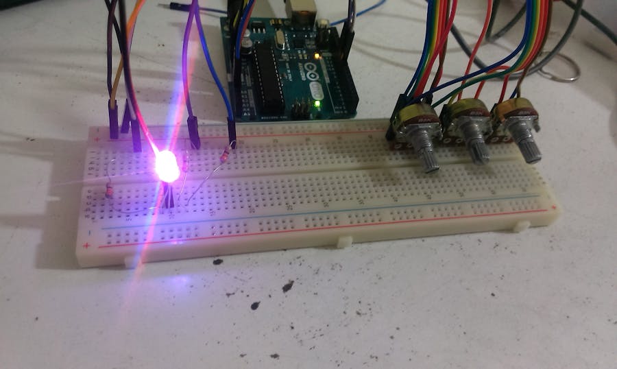 Arduino Color Mixer