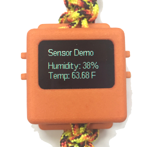 Measuring Humidity and Temperature with the O Watch - Hackster.io