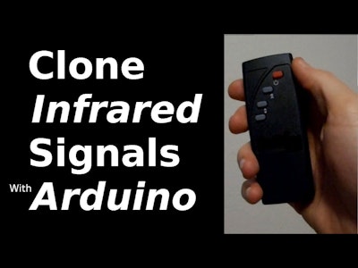 Clone Infrared Signals with Arduino - Hackster.io
