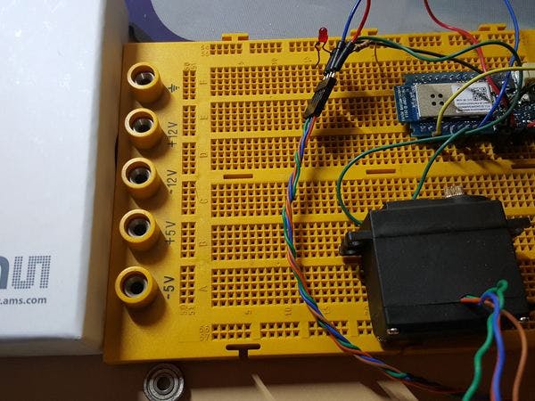 Control the Position of a Continuous Rotation Servo via WiFi - Arduino ...