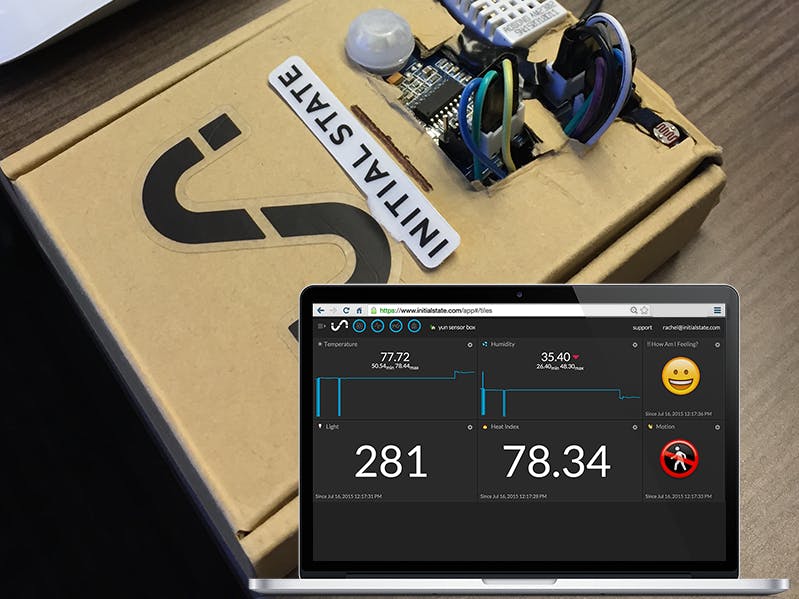 Streaming Sensor Box Arduino Project Hub