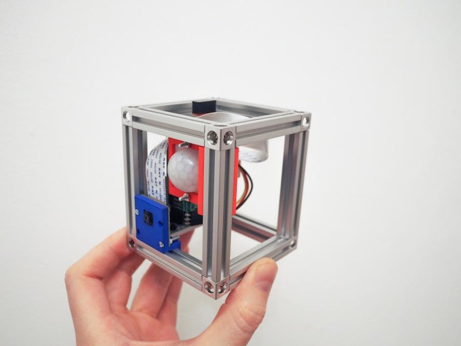 Raspberry Pi Security System With Motion Detection Camera