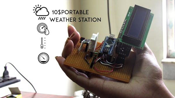 10 Portable Arduino Weather Station Aws Arduino Project Hub