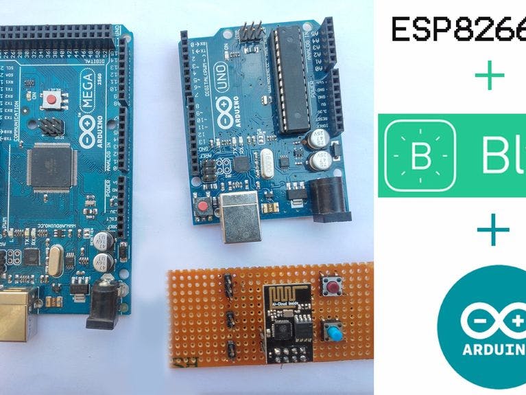 Connecting ESP8266-01 to Arduino UNO/MEGA and BLYNK - Hackster.io Connecting ESP8266-01 to Arduino UNO/MEGA and BLYNK - Hackster.io