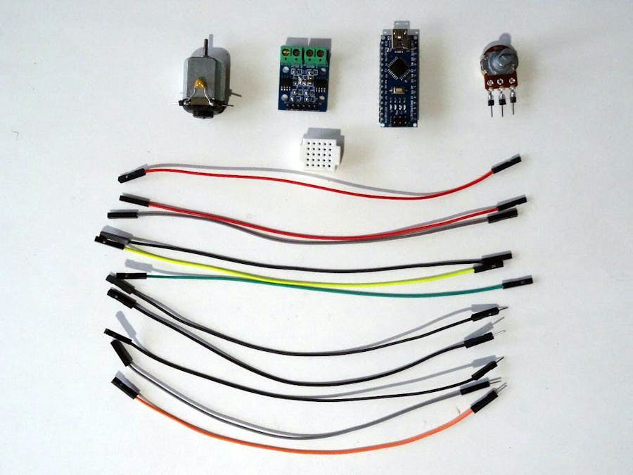 Arduino And Visuino Control Dc Motor With L9110s Driver Arduino Project Hub
