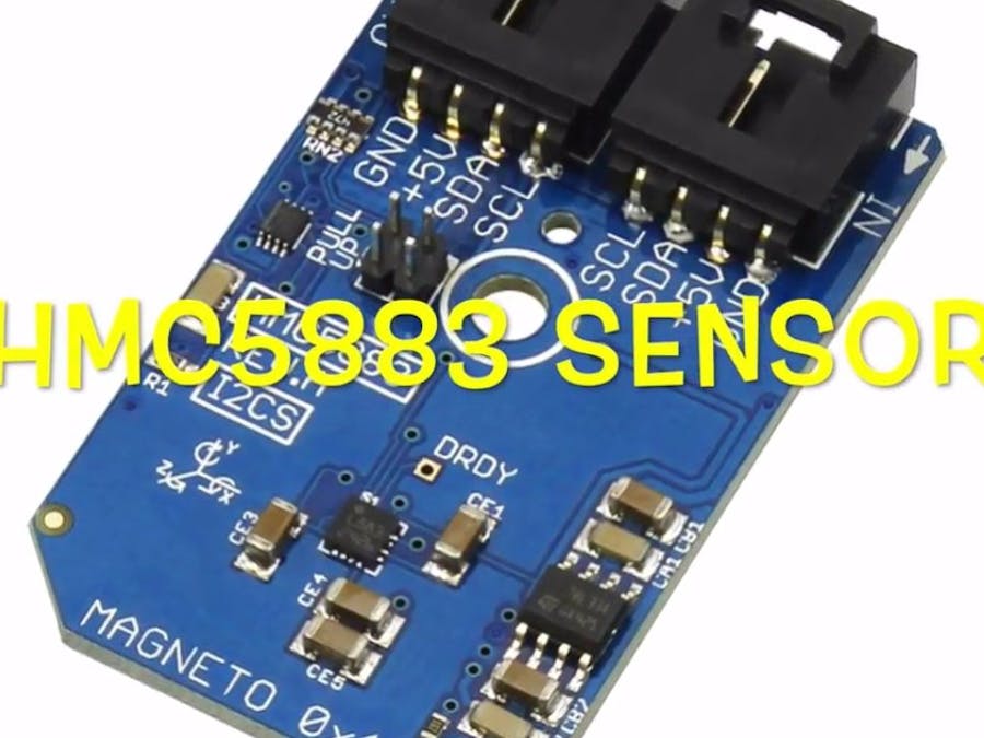 Magnetic Field Measurement Using Hmc5883 And Arduino Nano Arduino