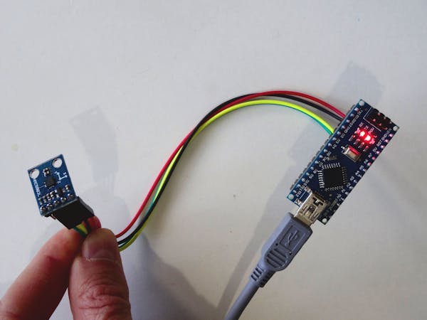 Arduino Nano Hmc5883l Compass With Visuino Arduino Project Hub