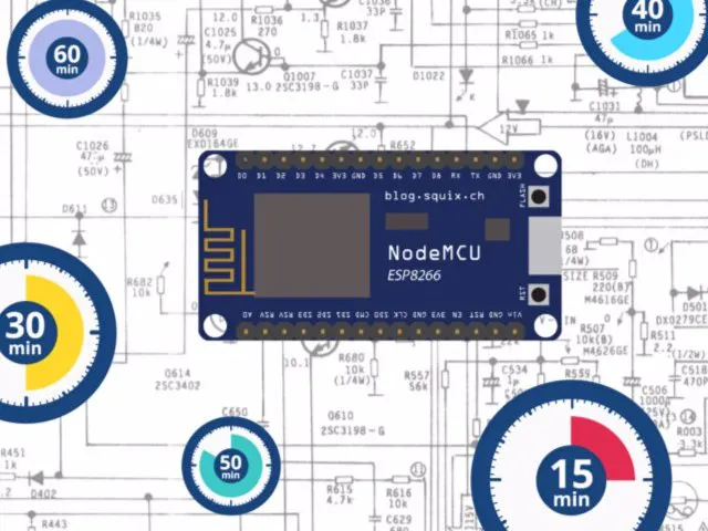 Simple Timer For Nodemcu Esp8266 Leds
