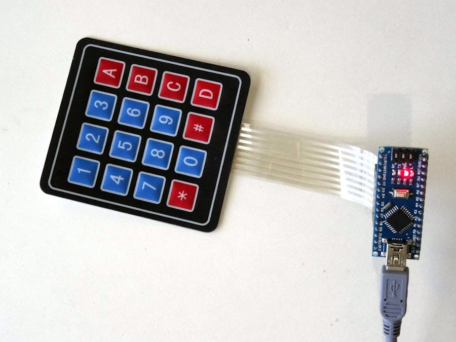 Arduino Nano Matrix Keypad With Visuino Arduino Project Hub 3922