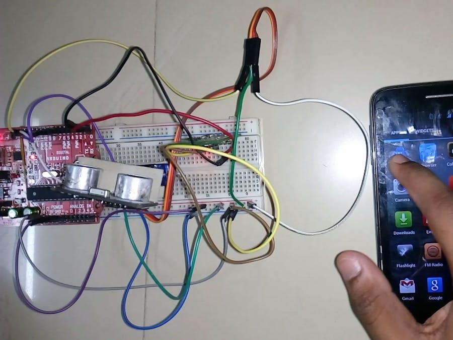 Arduino Sonar Using Servo Arduino Project Hub