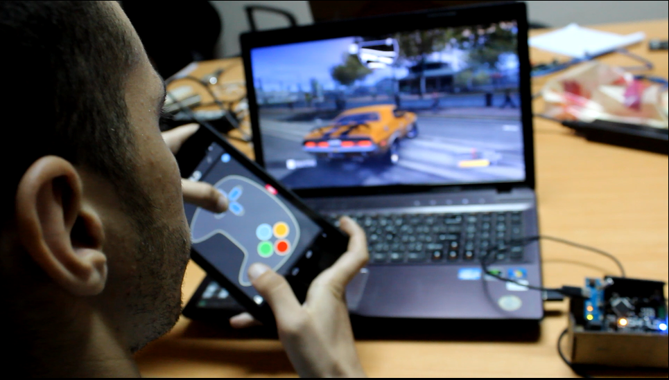 GamePad using Android mobile sensors and Arduino - Hackster.io