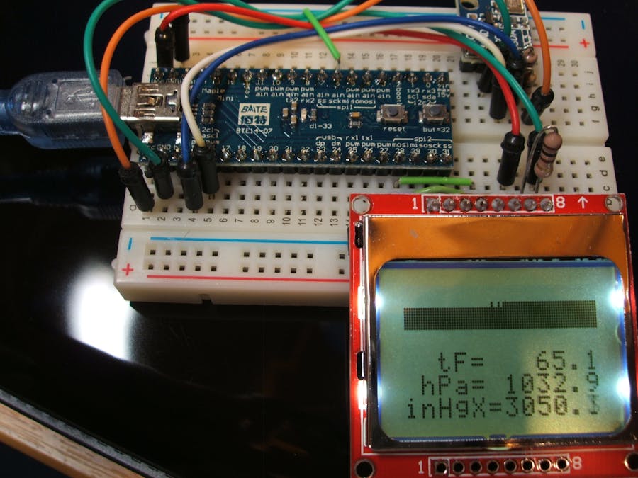 Bmp180 Barometer On Arm 32 Bit Under Arduino 1 6 0
