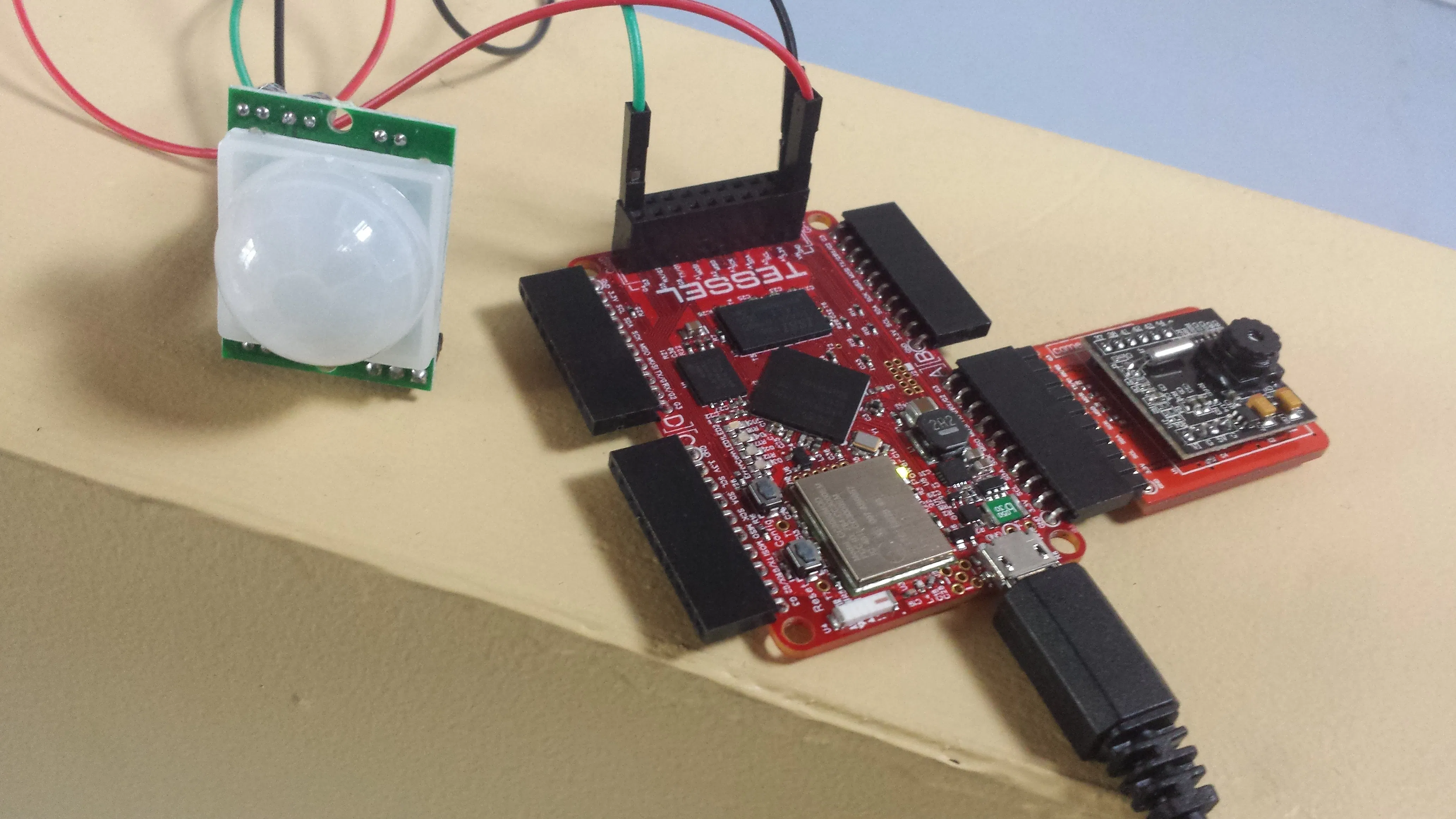 Motion Activated Camera Hackster Io