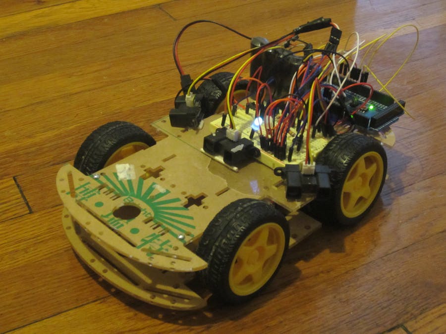 Autonomous Obstacle Avoiding Car Arduino Project Hub
