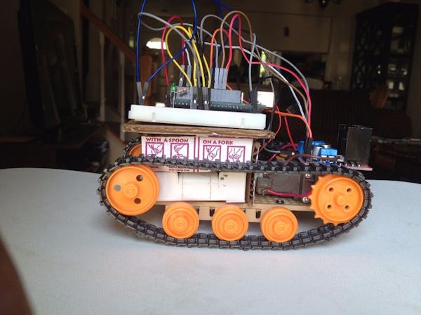 Infrared Controlled Robot Arduino Project Hub