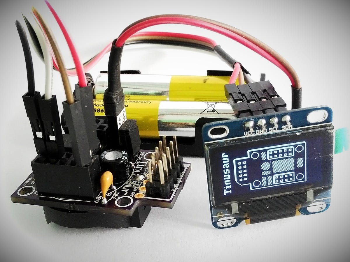 Ssd1306xled Tinusaur Attiny85 Library For Ssd1306
