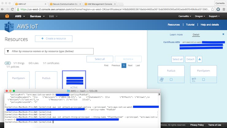 Plant Monitoring System using AWS IoT - Hackster.io